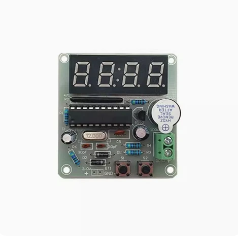 4-digit Digital Clock Mcu Digital Clock Four-digit Clock Kit Electronic ...
