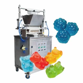 Semi Automatic Euqipement For Gummy Candy Bear Depositing Making ...