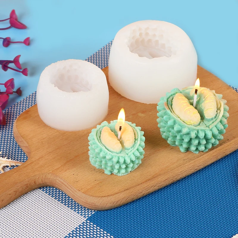 Lemon Durian Mangosteen Fruits Silicone Resin Mold Mousse Cake ...