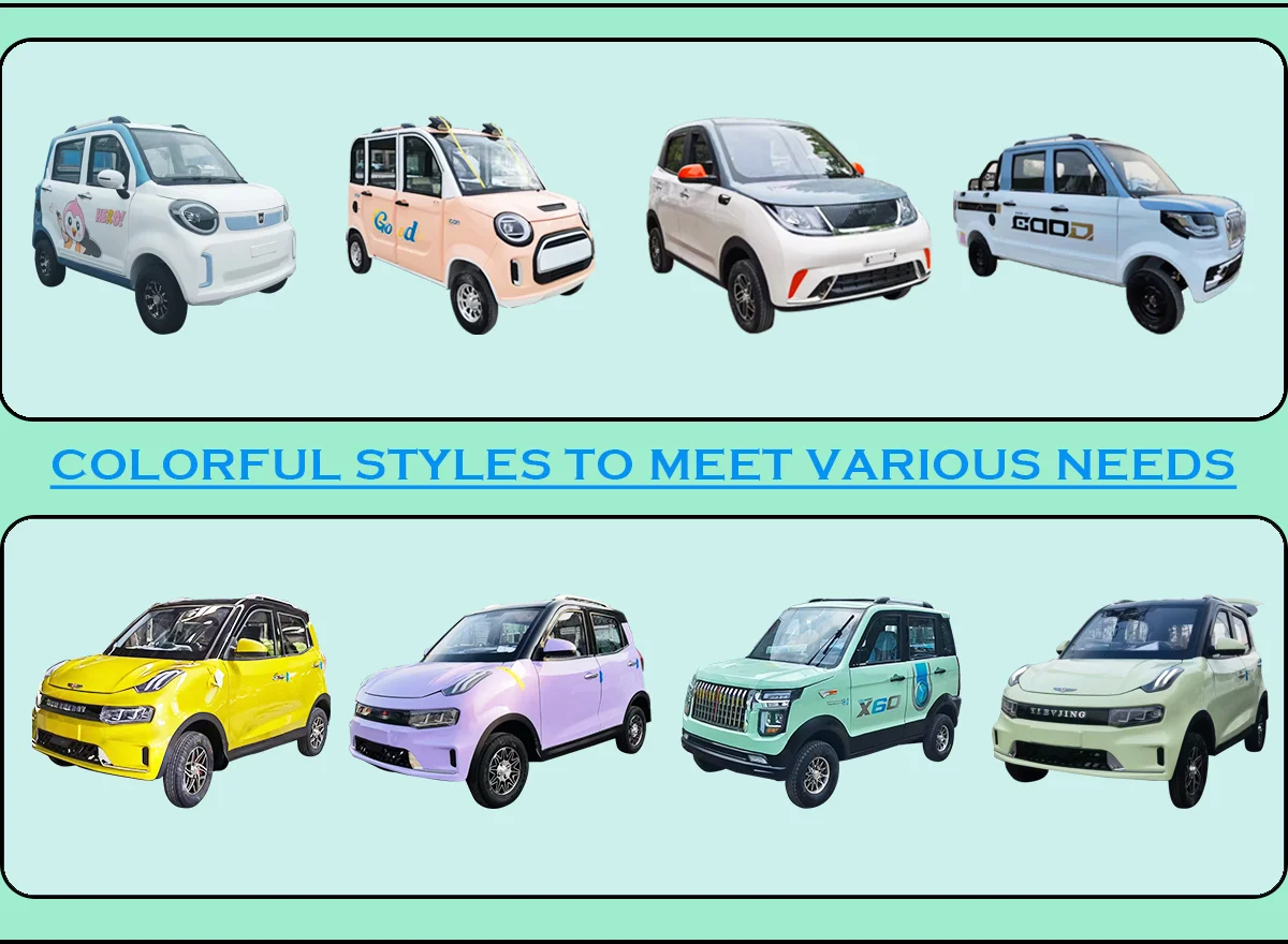 Factory Supplier Mini EV Chinese Electric Car Mini Cars Electric 4 ...