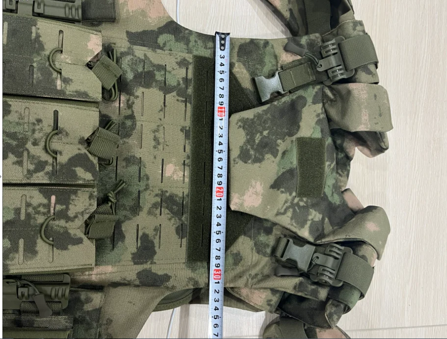 Laser Cut Outdoor Full Molle System Camo Armored Tactical Vest Quick ...