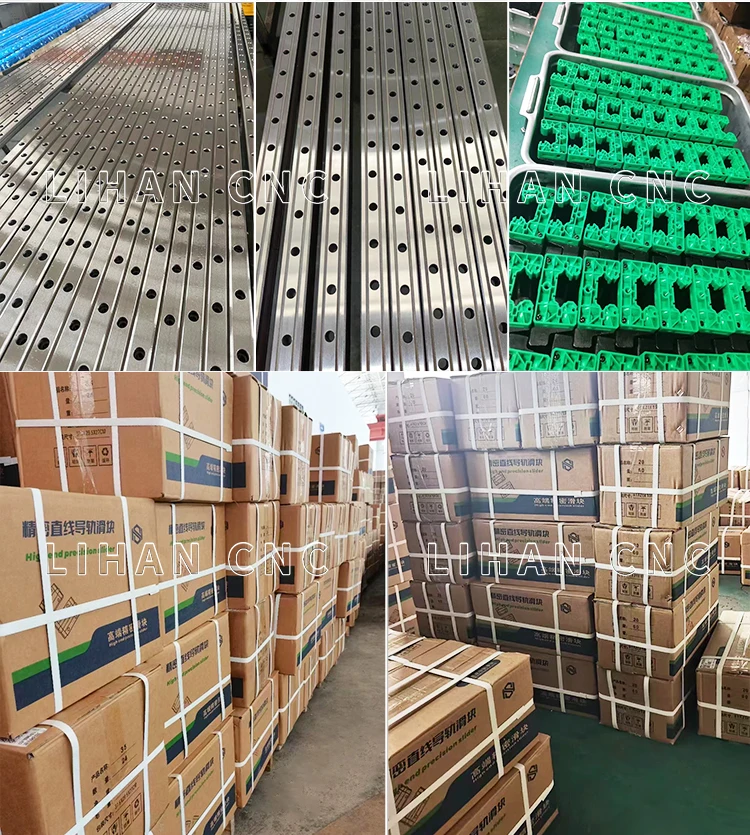 Linear Guides Hg Hgr20 Hgh20ca Hgh20cc Heavy Load Linear Guide Rail Set ...