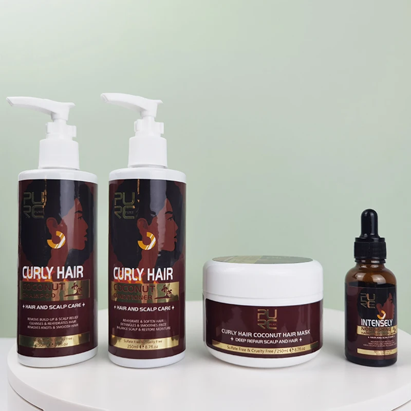 Your Own Brand Black Women African Afro Hair Care Coconut Curly 4c Hair ...