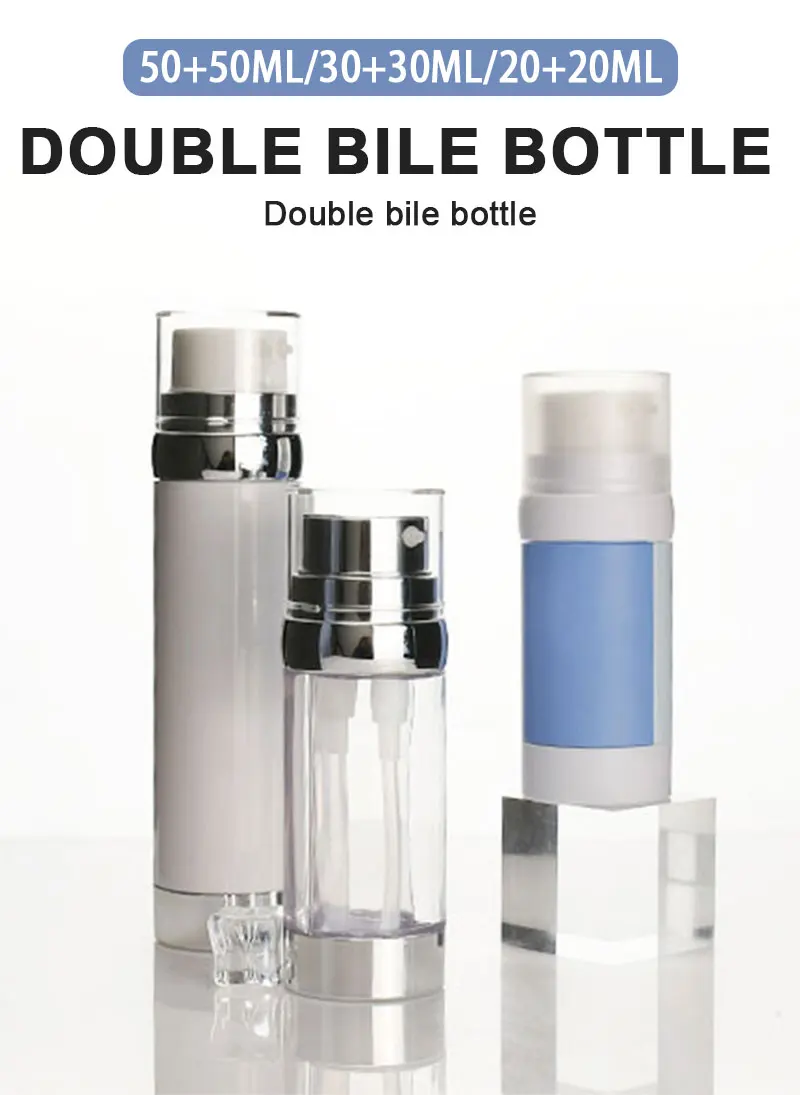 Custom Dual Chamber Pump - Perfect for Skin Care & Cosmetics