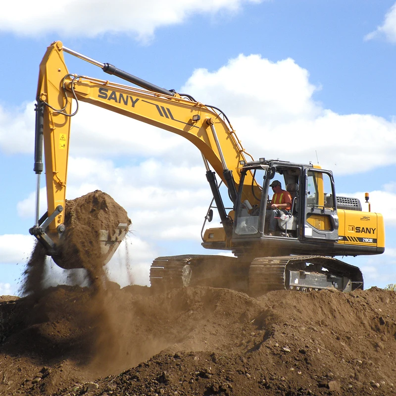 SANY Sy215lc Excavator - Powerful Crawler for Demolition