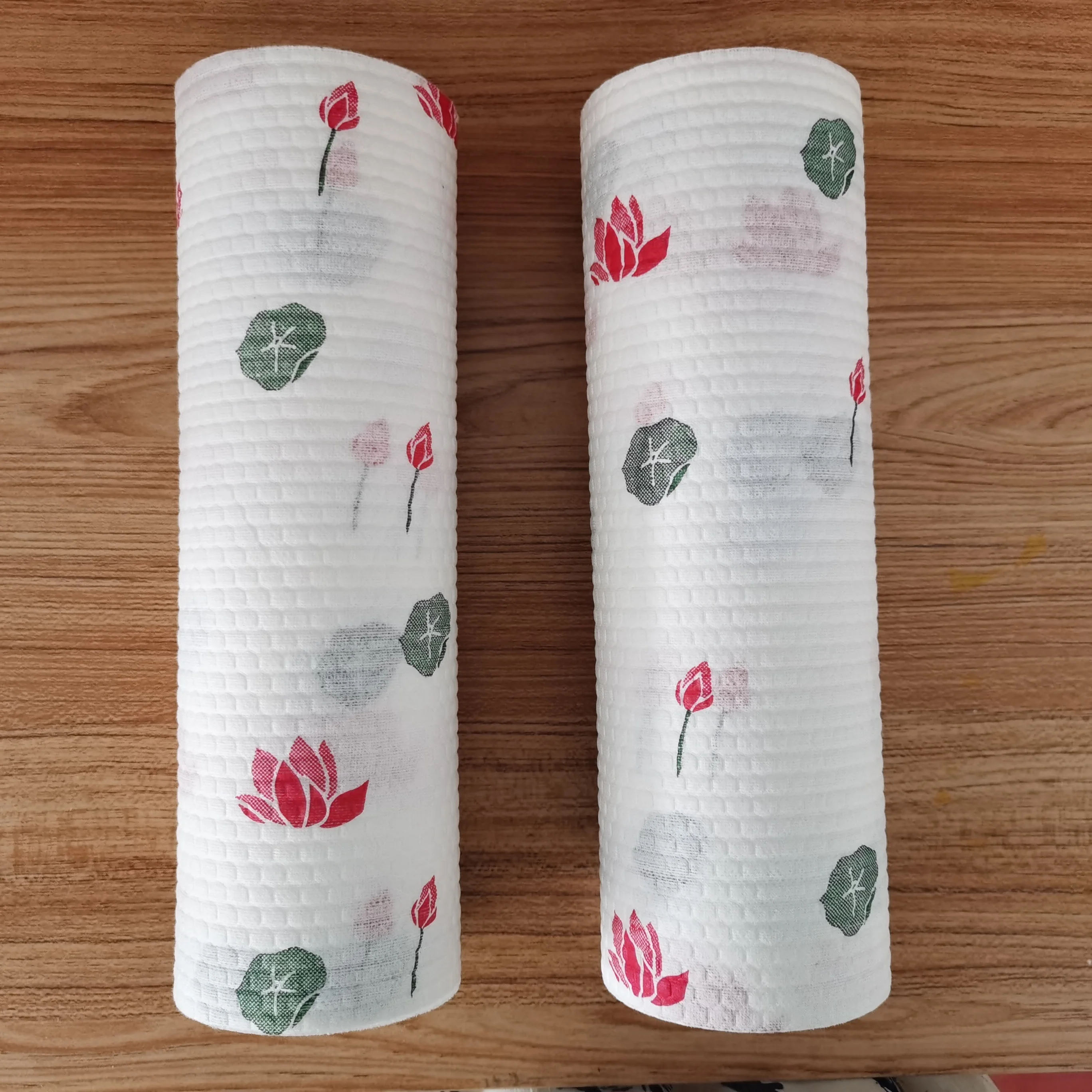 一次性厨房毛巾卷25 * 25厘米/件50件/卷木浆无纺布卷 - Buy 木浆非织造卷,厨房清洁湿巾卷,一次性厨房巾 Product on Alibaba.com