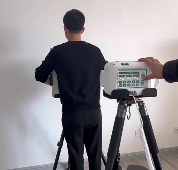 Lung Diagnosis with Portable X-Ray System - 70KV Chest X Ray