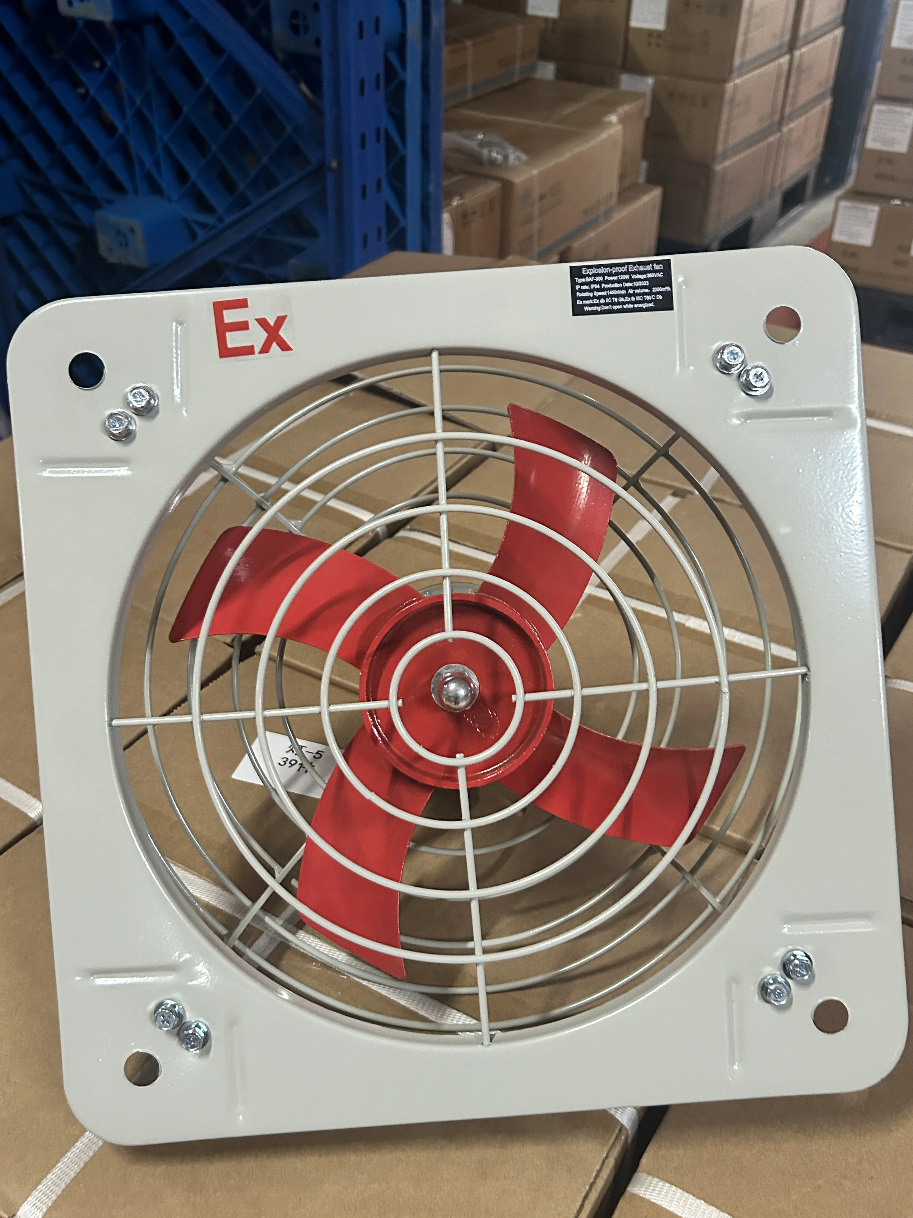 Explosion-proof Axial Fan Atex 14inch 16inch Ventilation Exhaustl Fan ...