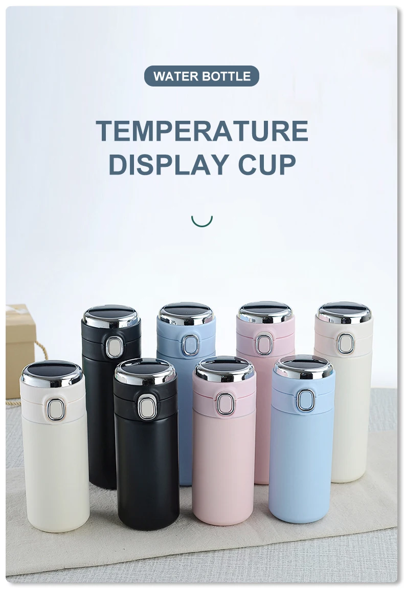 Smart Drinkware - 420ml/320ml Vacuum Insulated Water Bottle