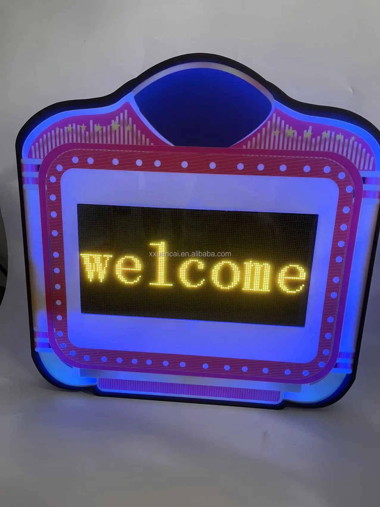 Customized Digital Message Board Rechargeable Marquee for Nightclub Led ...