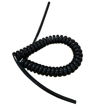 Multi-specification Glossy Copper Core Power Cord Pu/pvc Spring Wire ...