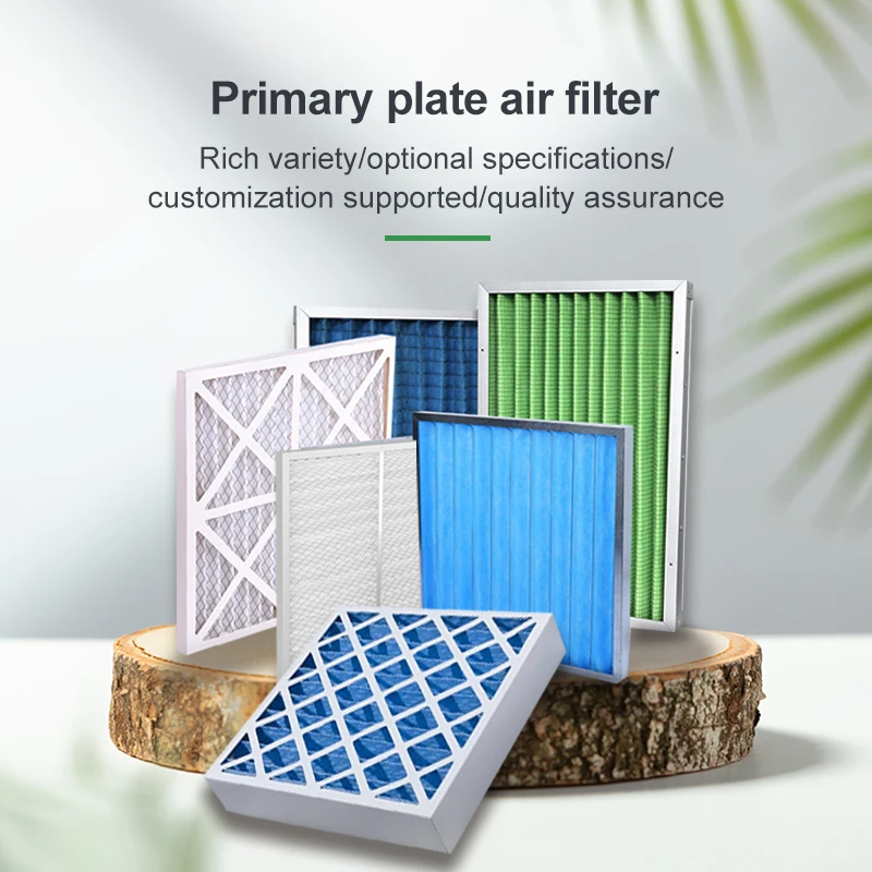 HVAC G4 Primary Washable air Filter Panel Pleated Pre Filter Primary ...