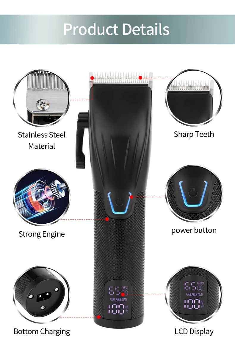New Arrival Professional Electric Beard Hair Cutting Barber Salon ...