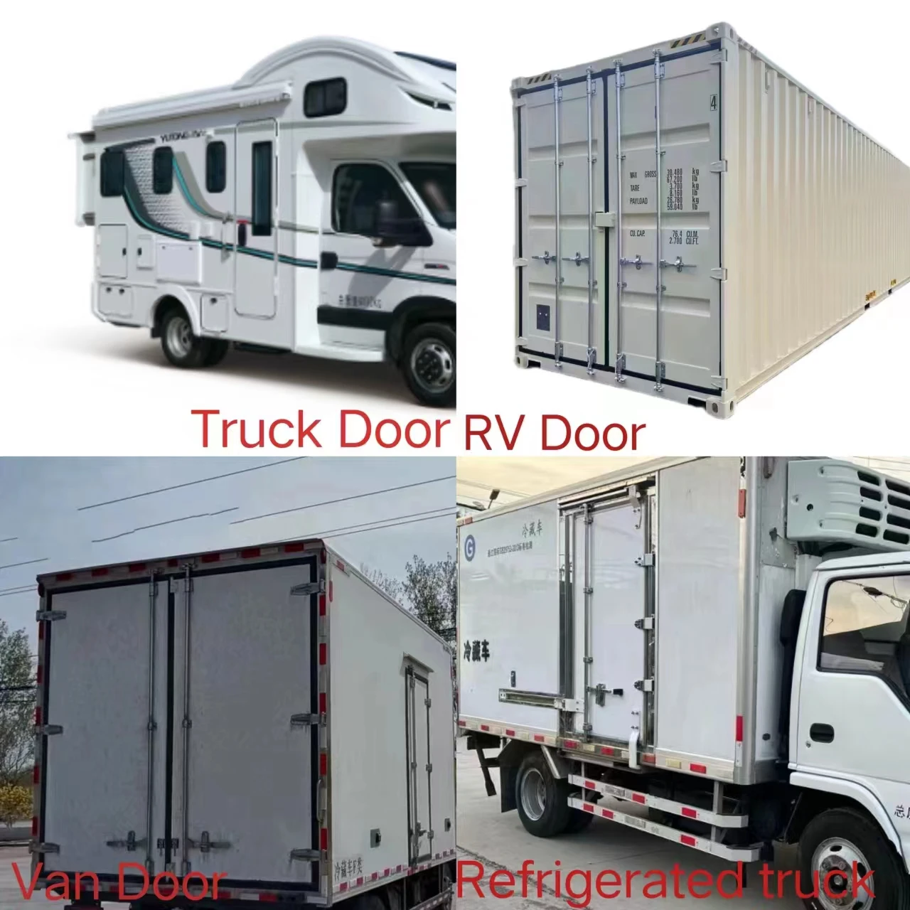 Truck Trailer Container Cargo Rear Door Holder Stopper T