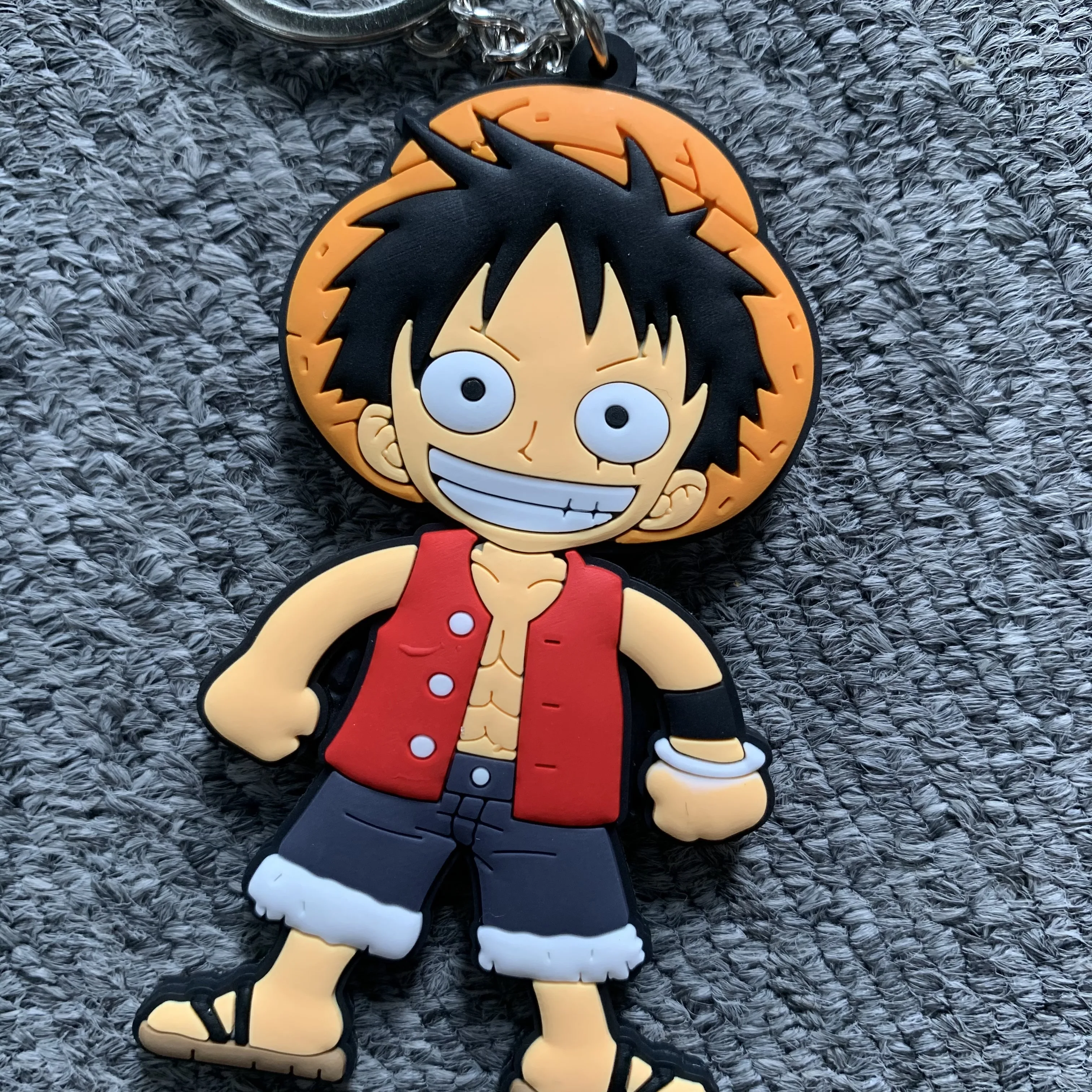 Wholesale Custom 2d/3d Silicone Keychain Anime Soft Rubber Pvc Key ...