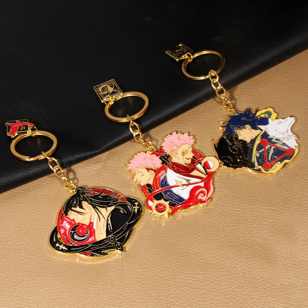 Keychain Jujutsu Kaisen Satoru Gojo Nobara Kugisaki Yuji Itadori Megumi ...