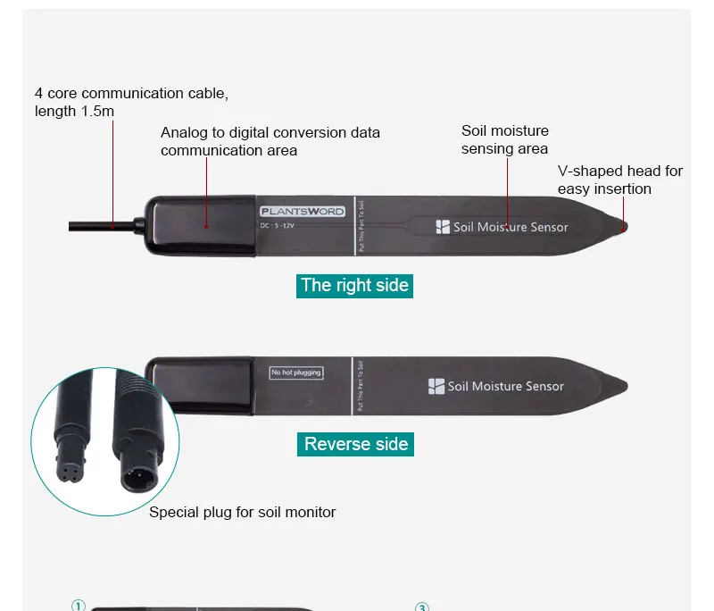 Agriculture Soil Npk/ph/ec Analyzer Moisture Nutrient Sensor 7in 1 Soil ...
