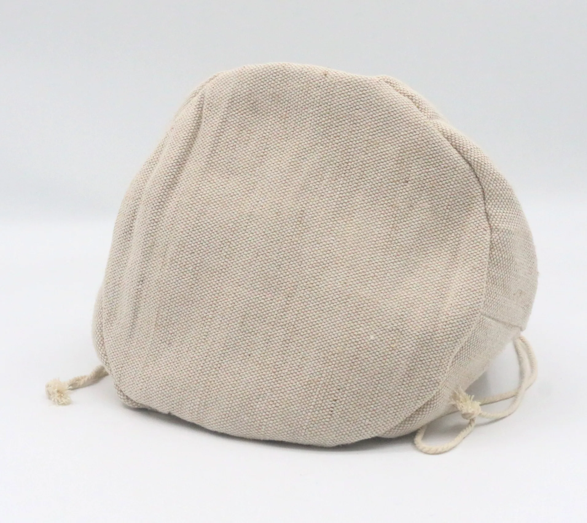 Multifunctional Eco-friendly Cotton Linen Blend Drawstring Bag Burlap ...