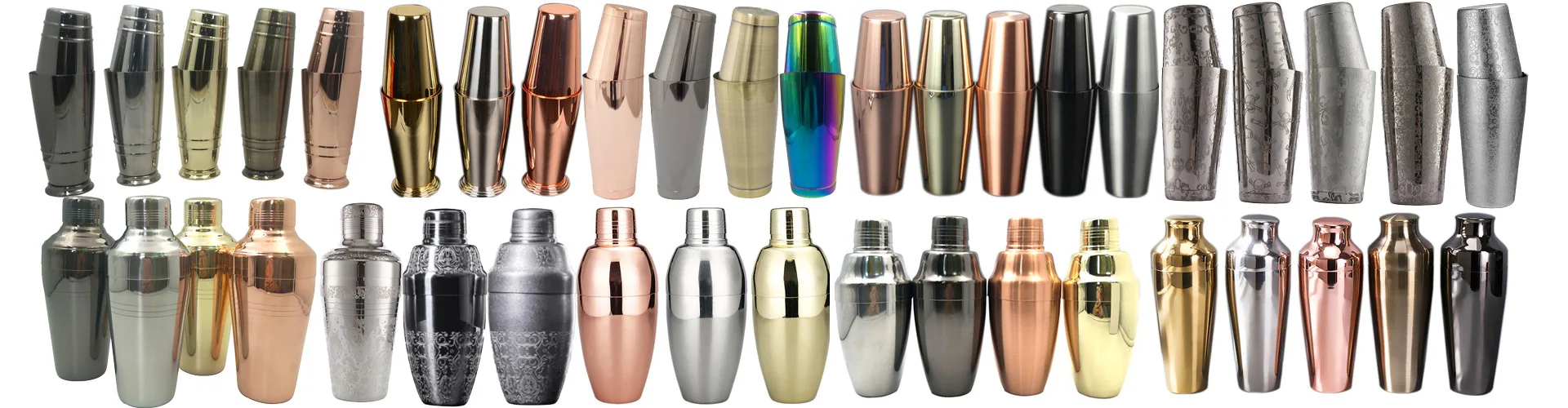 Stainless Steel Cocktail Shaker 28 & 18 oz Professional Bartender ...