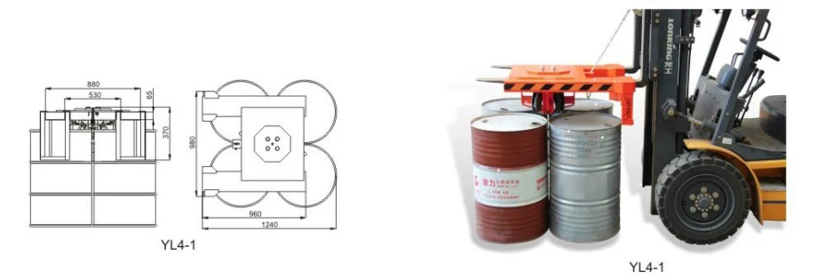 Forklift Drum Clamps - Efficient Barrel Handling Solutions