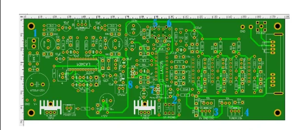用于中频放大器的LA1235 FM立体声解码板| Alibaba.com