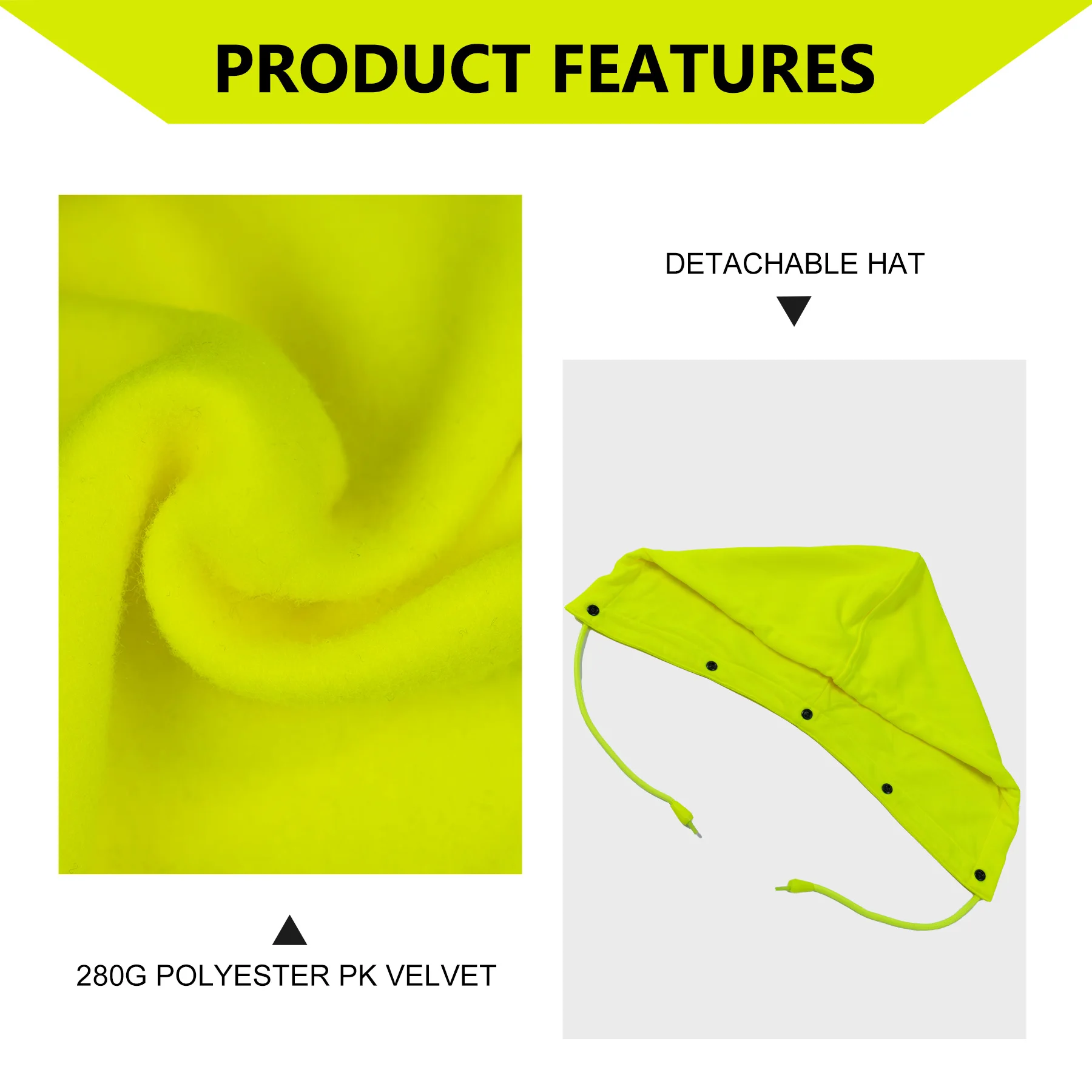 2026 OSHA Women's Class 3 Hi Vis Fleece Winter Sweatshirts Reflective ...