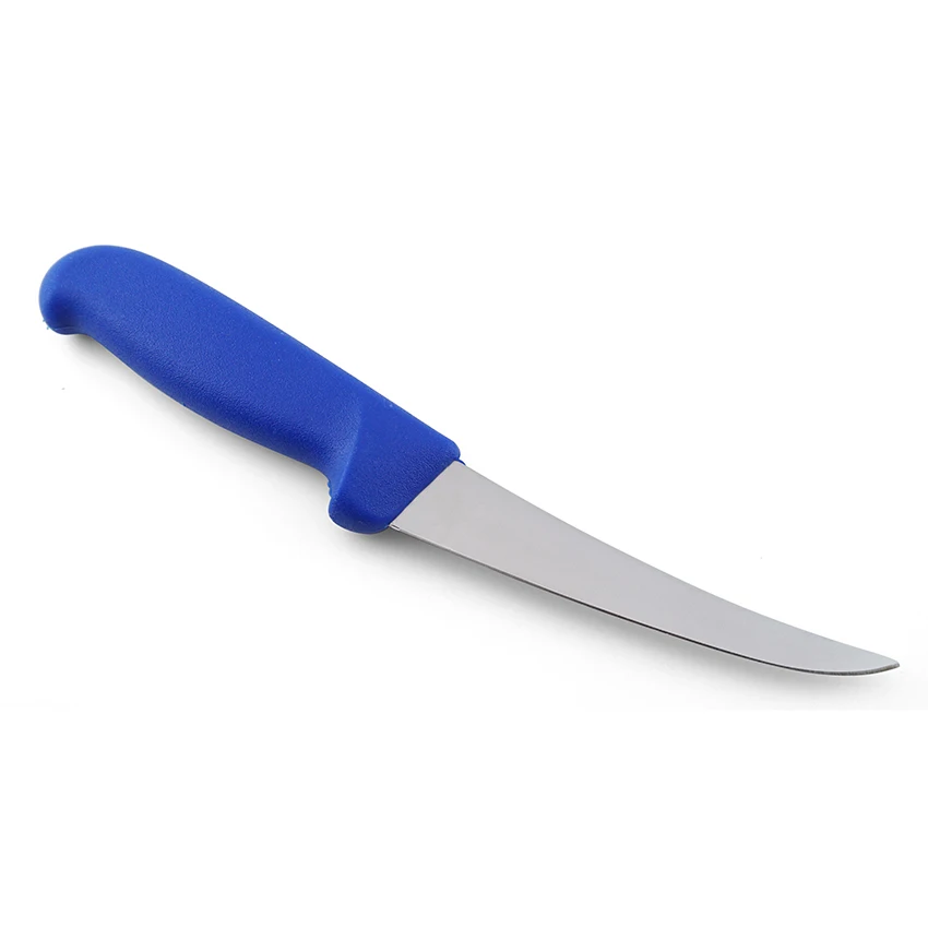 5.5 Inch Curved Boning Knife Blue PP Handle Knife| Alibaba.com