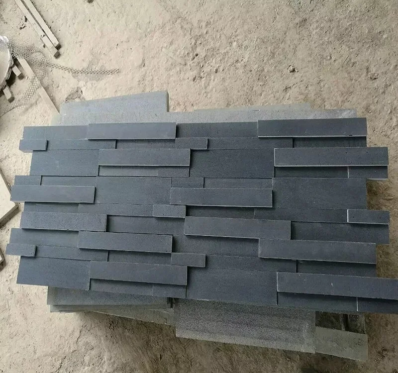 Black Basalt Volcanic Stacked Stone Wall Cladding Veneer Stone| Alibaba.com