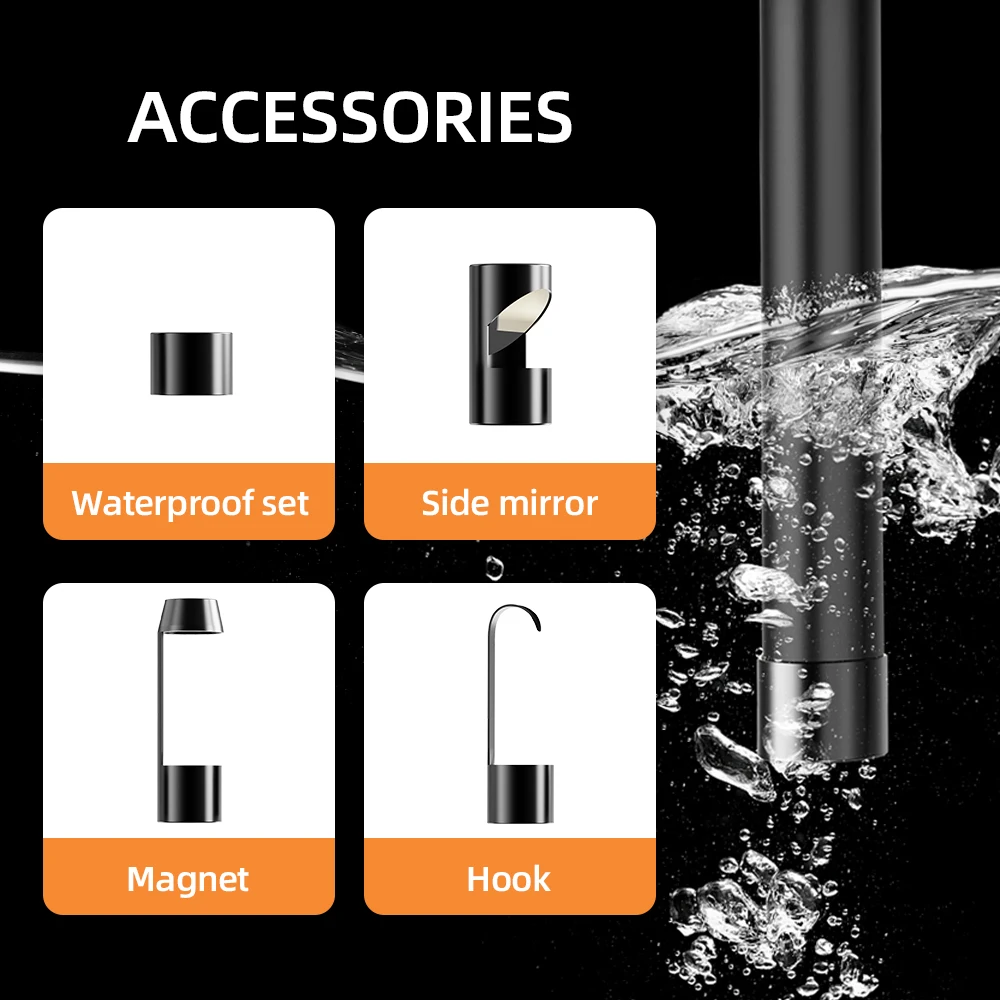 Inskam 113 Handheld Industrial Endoscope Industrial 4.3 Inch Lcd Screen ...