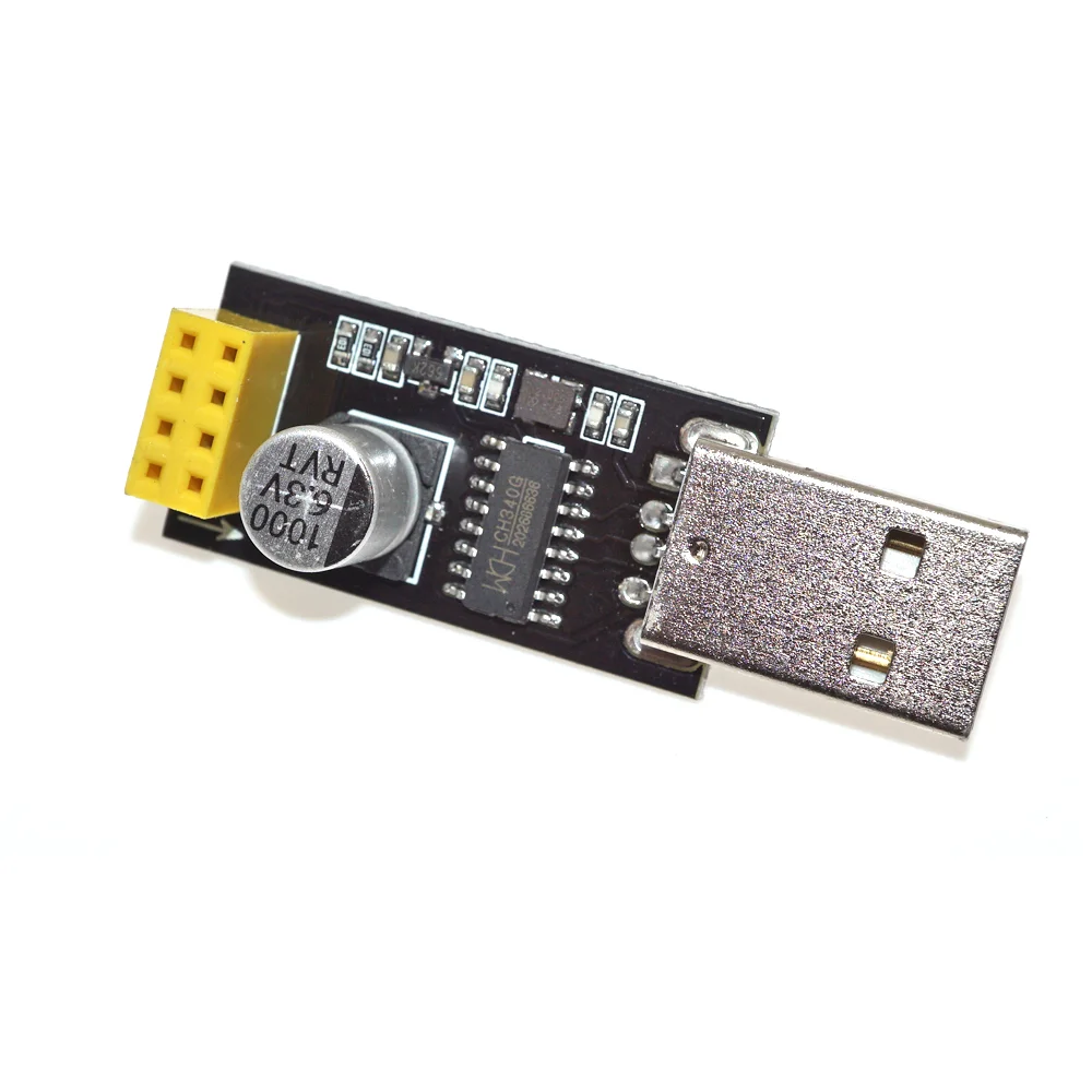 Esp01 Programmer Adapter Uart Gpio0 Esp-01 Adaptater Esp8266 Ch340g Usb To Esp8266 Serial ...