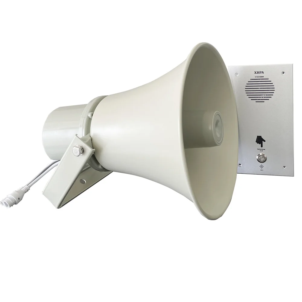 IP/4G/SIP/VOIP/WIFI Active Horn&speaker IP67 Weather Resistant Active ...