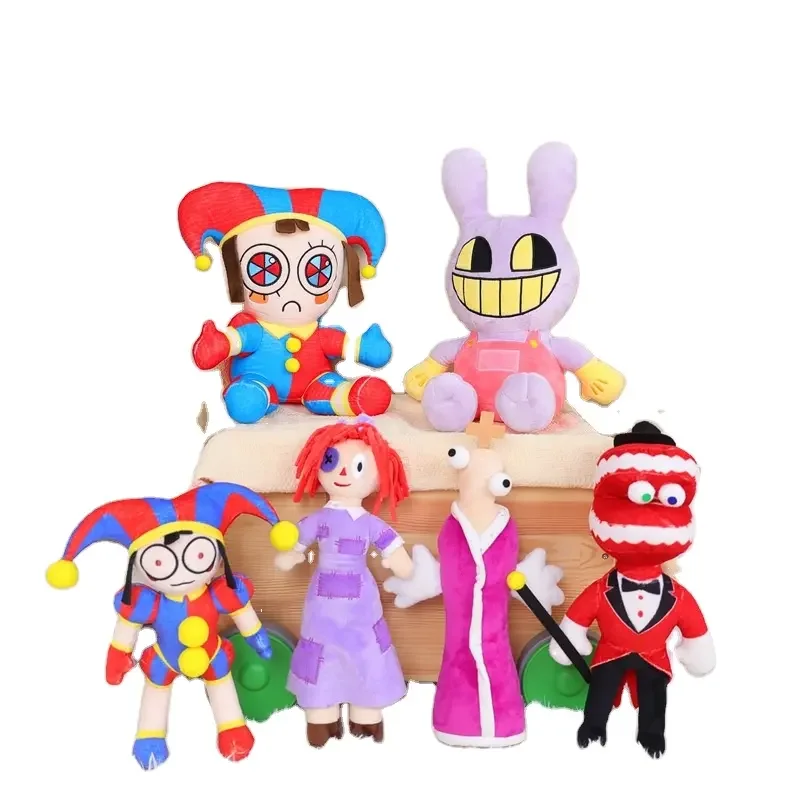 The Amazing Digital Circus Plush Toy 25cm Stuffed Pomni The Jester ...