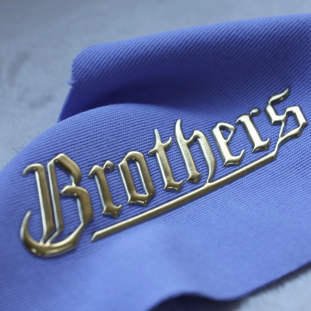 Custom High Quality Golden Tpu Heat Transfer Sticker Soft 3d Embossed ...