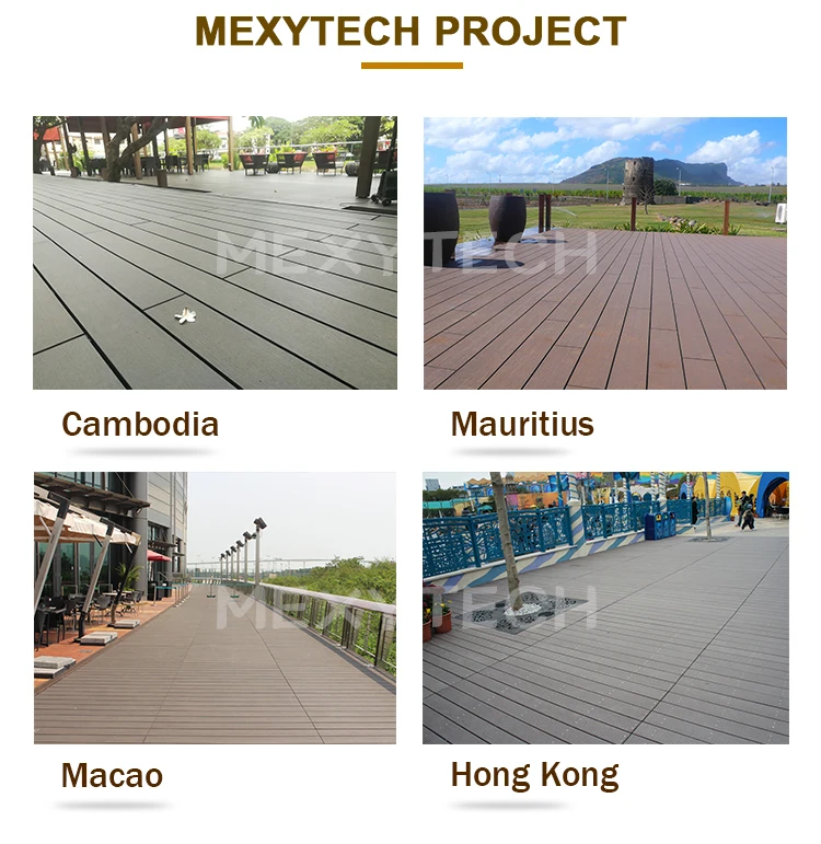 Mexytech WPC Decking - Durable, Anti-Slip Marine Solutions