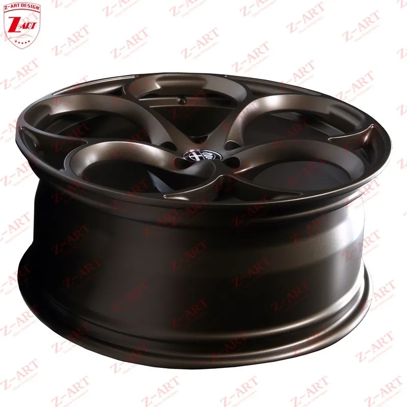 Z-ART Monoblok Forged Aluminum Wheel for Alfa Romeo Giulia Aluminum Rim ...