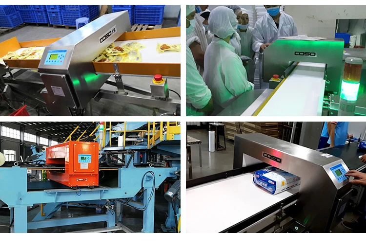 Industrial Food Conveyor Metal Detector - 0.8mm Sensitivity