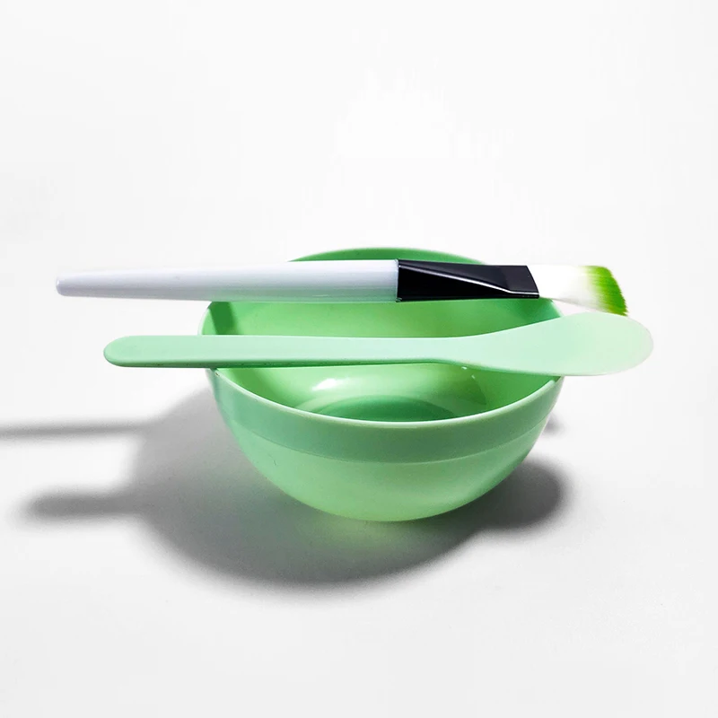 9 In 1 Facial Cosmetic Soft Silicone Bowl Mixing Mask Bowl Set With ...