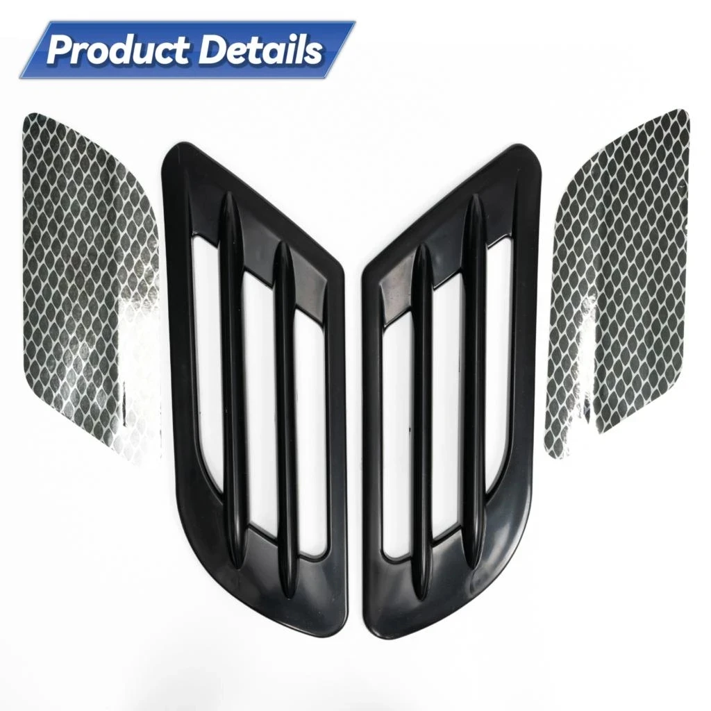 Car Side Air Flow Vent Protective - Niceshow ABS Stickers