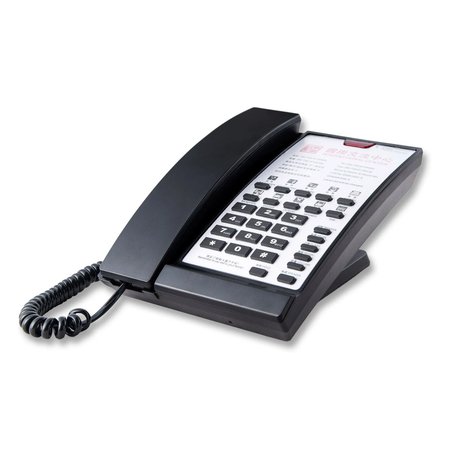 Corded Telephones Guest Room Bathroom Telephone System Analog Hotel ...