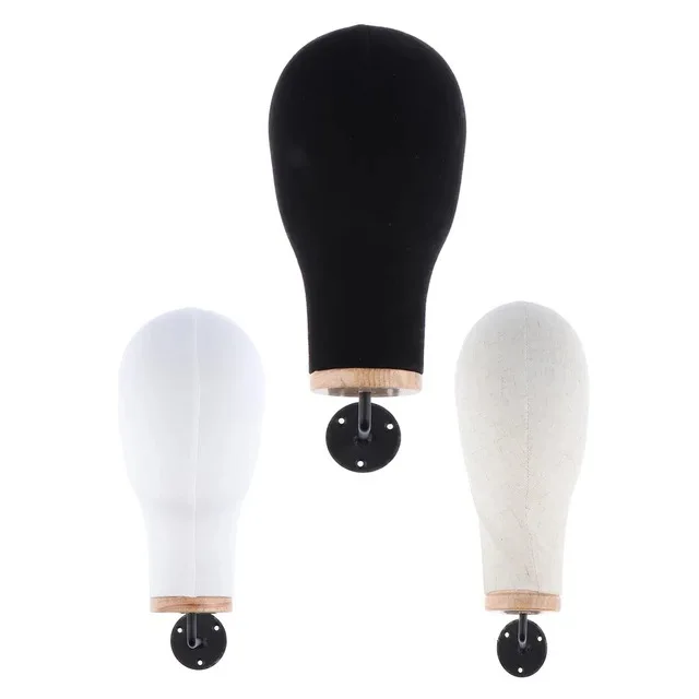 Wholesale Female Mannequin Head Displays Black And White Wall Mounted ...