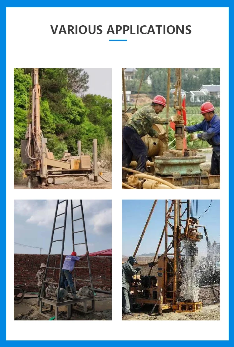 100m 300m 500m 600m Drill Rig For Water Well 200m Perforadora Pozos ...