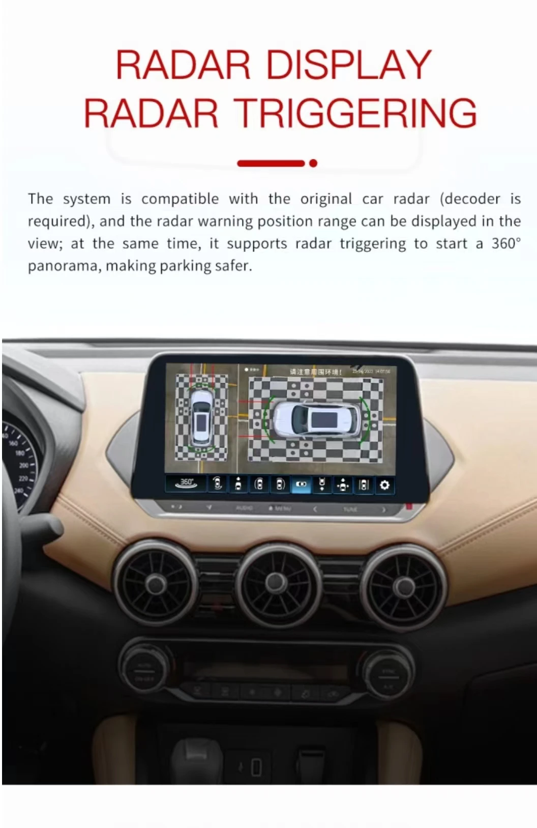 4 Cameras 360 Surrounding Camera - Driving Record & Parking Monitoring