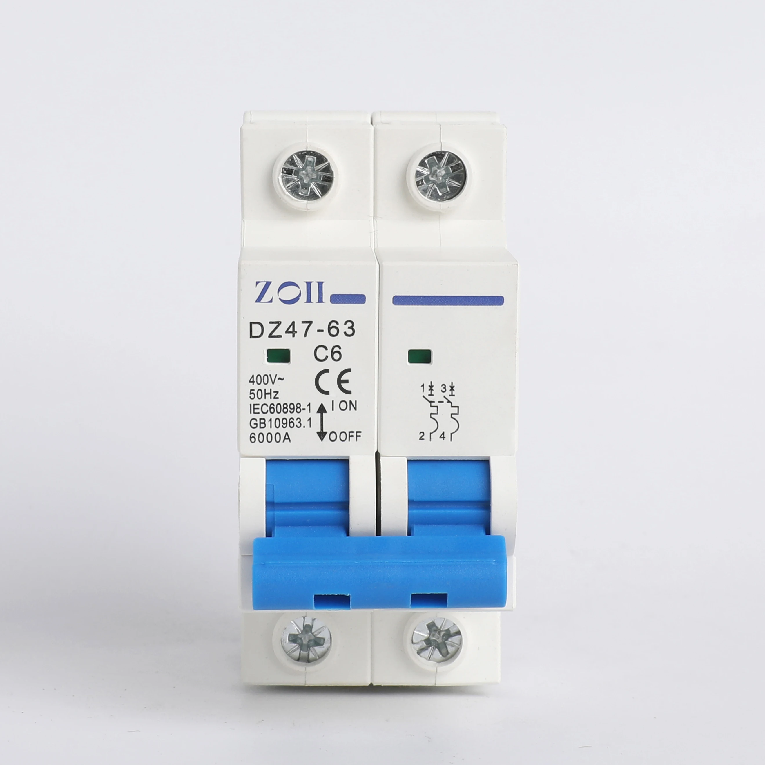 Mcb Switch Electric Circuit 2pole Mcb Miniature Electrical Air Circuit ...