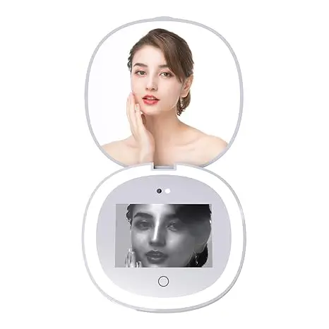 New Design Sunscreen Test Uv Mirror 3x Magnification Travel Makeup ...