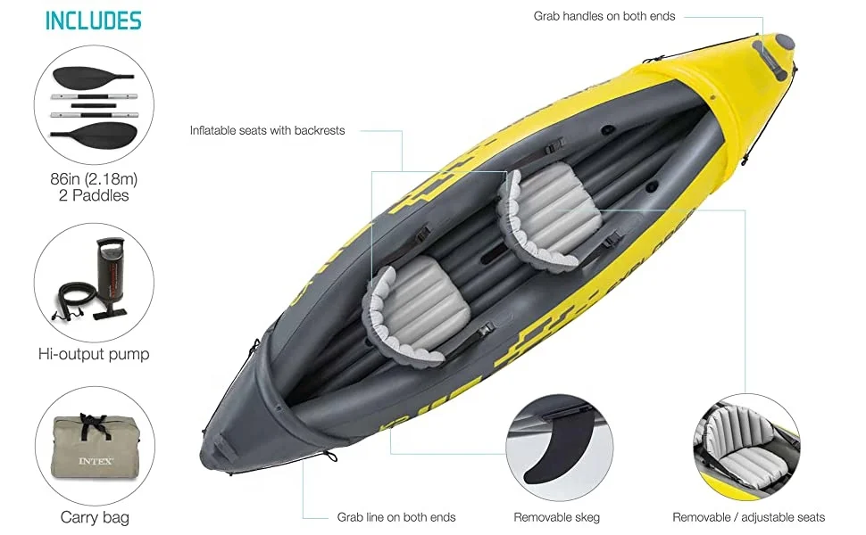 High Speed Rigid Inflatable Fishing Boat Pvc Kayak With Engine For Sale ...