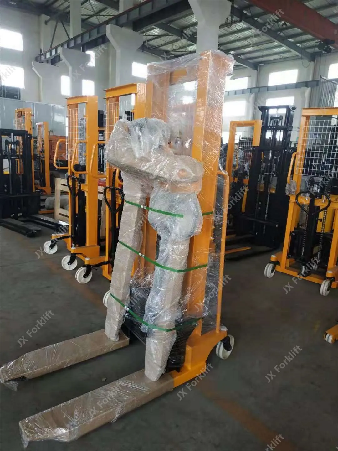 Manual Forklift Stacker Hydraulic Stacker Hydraulic Lifter Factory ...