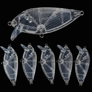 80mm 8g Large Vib Bait Square Bill Lure Blanks Saltwater Topwater ...