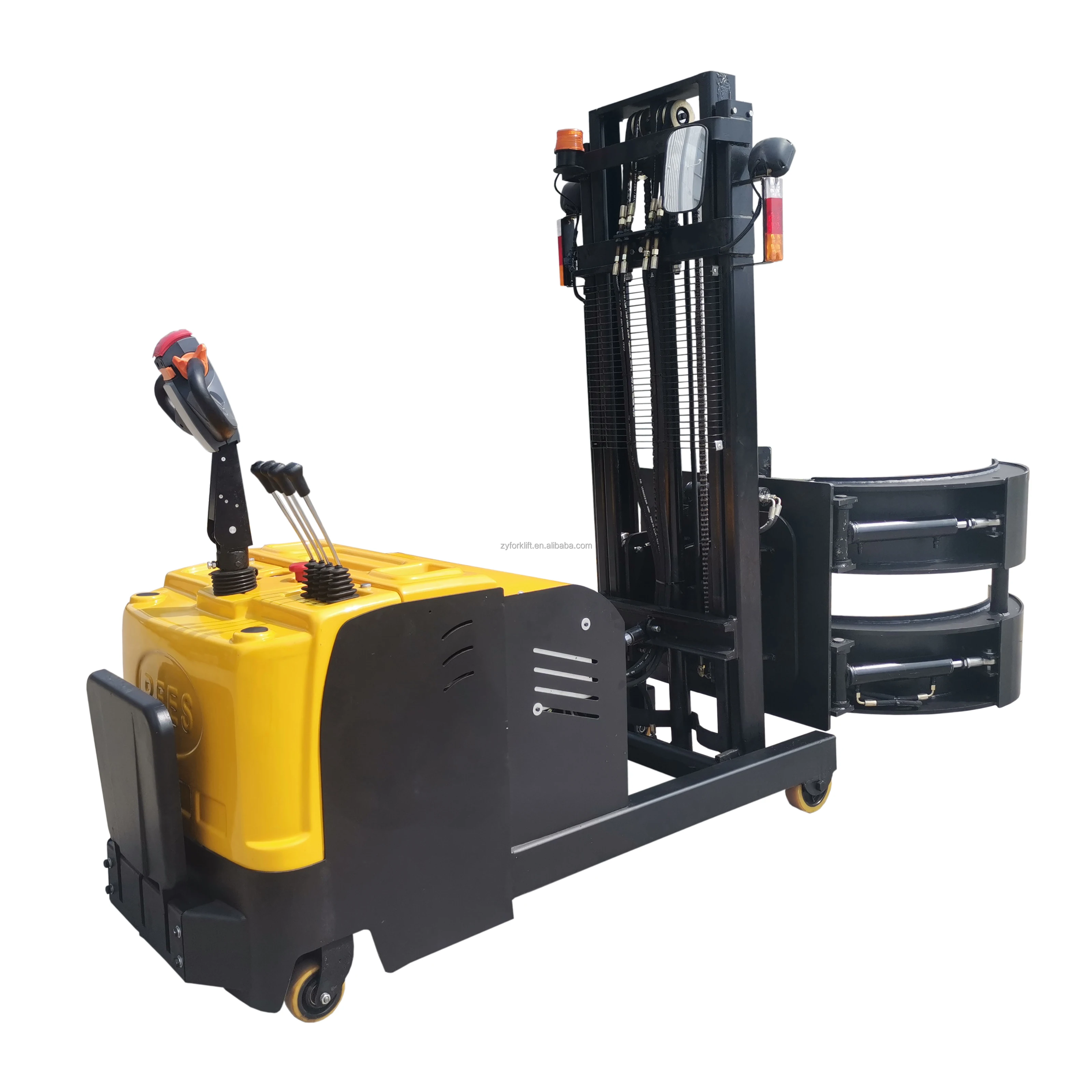 High Quality Powered Drum Forklift Handler Electric Lifting Oil Drum ...
