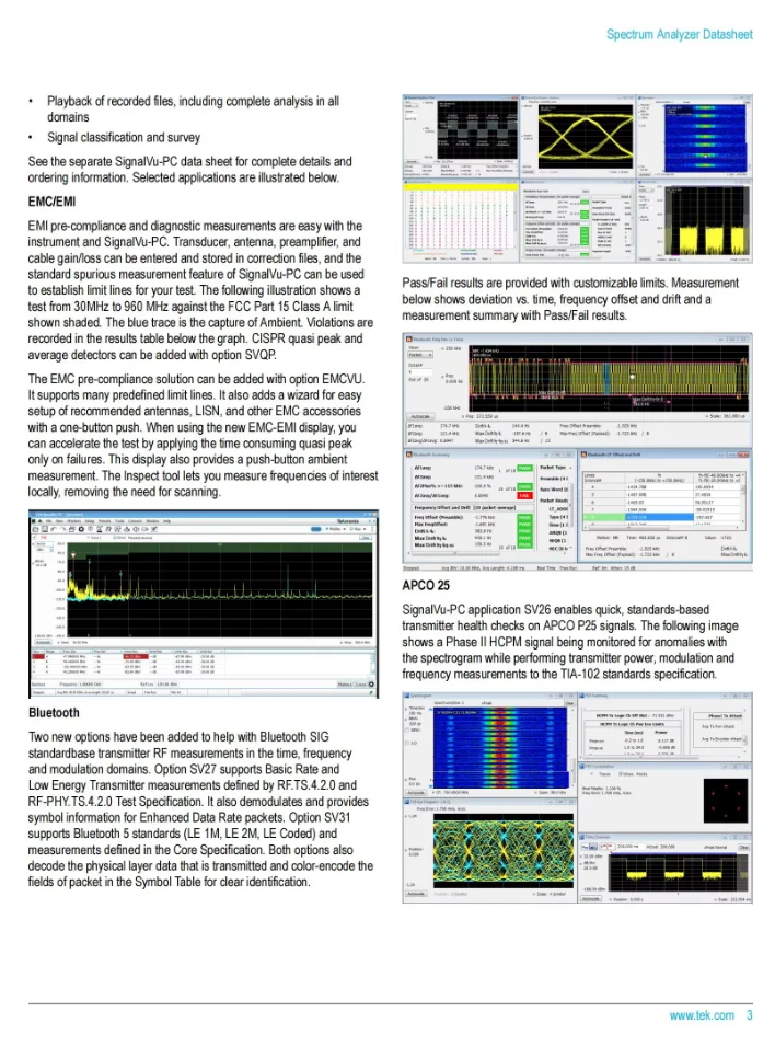 Tektronix RSA500 Series Handheld USB Spectrum Analyser Real-Time ...