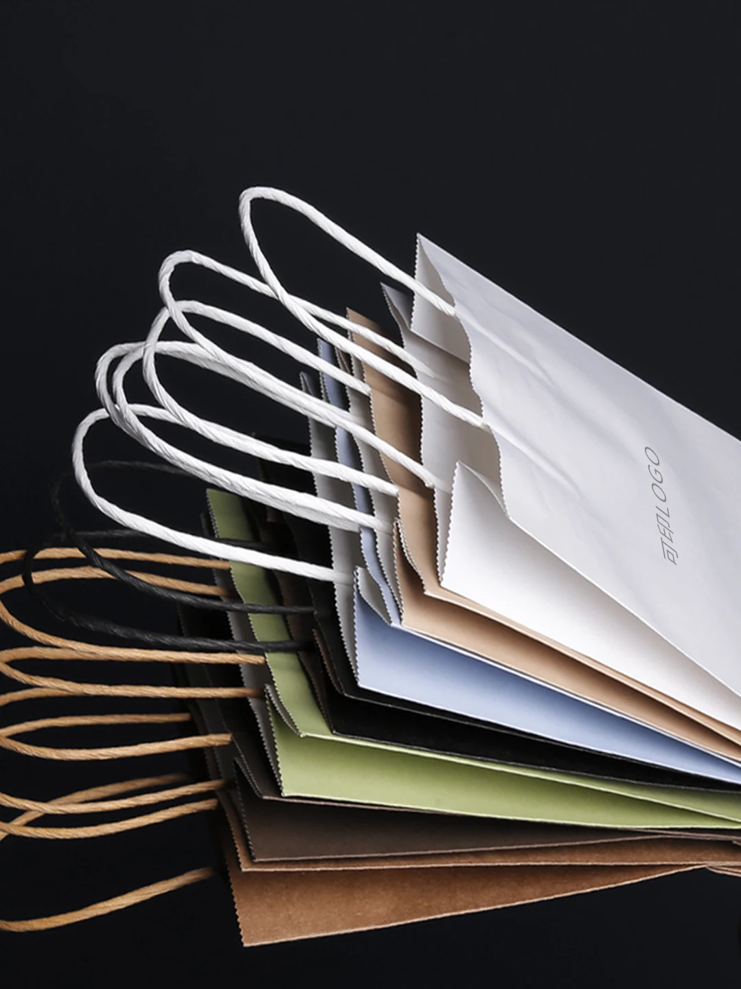 Wholesale Cheap Coated Kraft Paper Bags for Household Use with Recycled ...